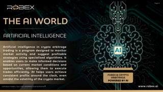 Robex AI Presentation and Compensation Plan | PDF