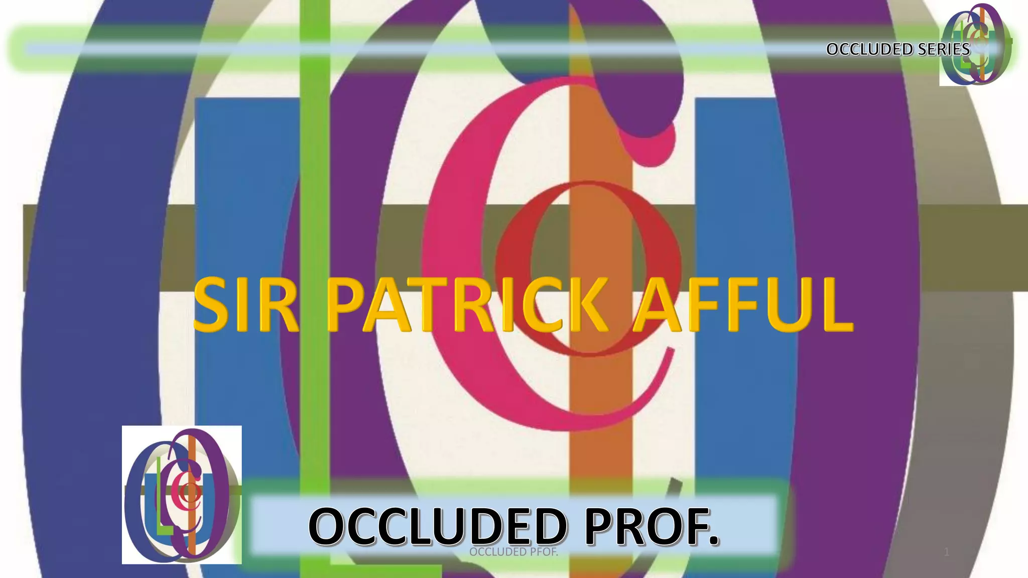 ROCKS BY PATRICK AFFUL (OCCLUDED PROF.) | PDF