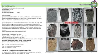 ROCKS BY PATRICK AFFUL (OCCLUDED PROF.) | PDF