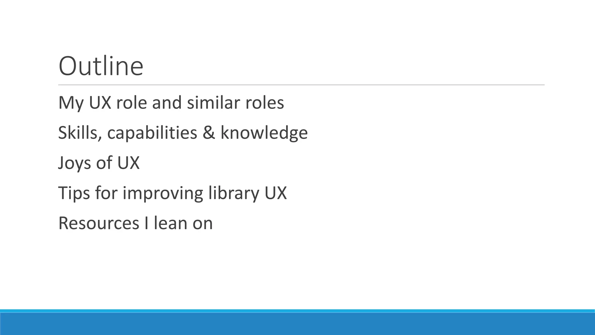 UX - New roles for new times - PDIG 2017 | PPT