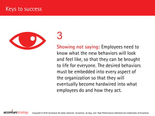 New Rules for Culture Change – Accenture Strategy | PDF