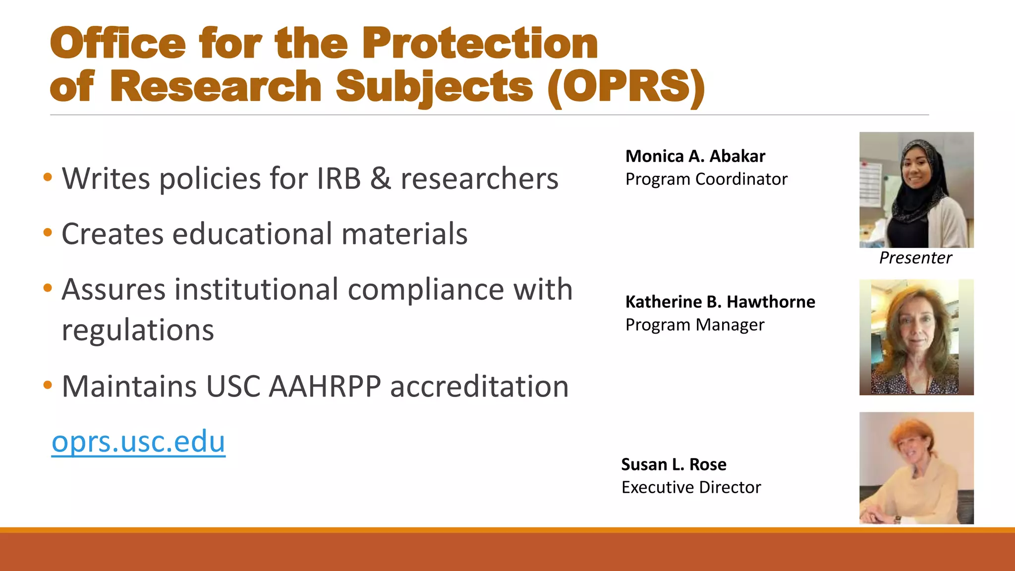 Revised Common Rule and SBR 12.13.18