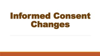 Revised Common Rule and SBR 12.13.18