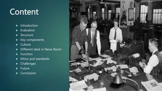 a presentation about newspapers newsroom | PPT