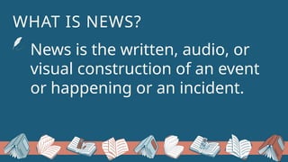 News.pptx. journalism 7 types of new types | PPTX