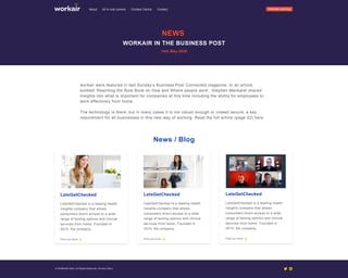 News blog page | PDF