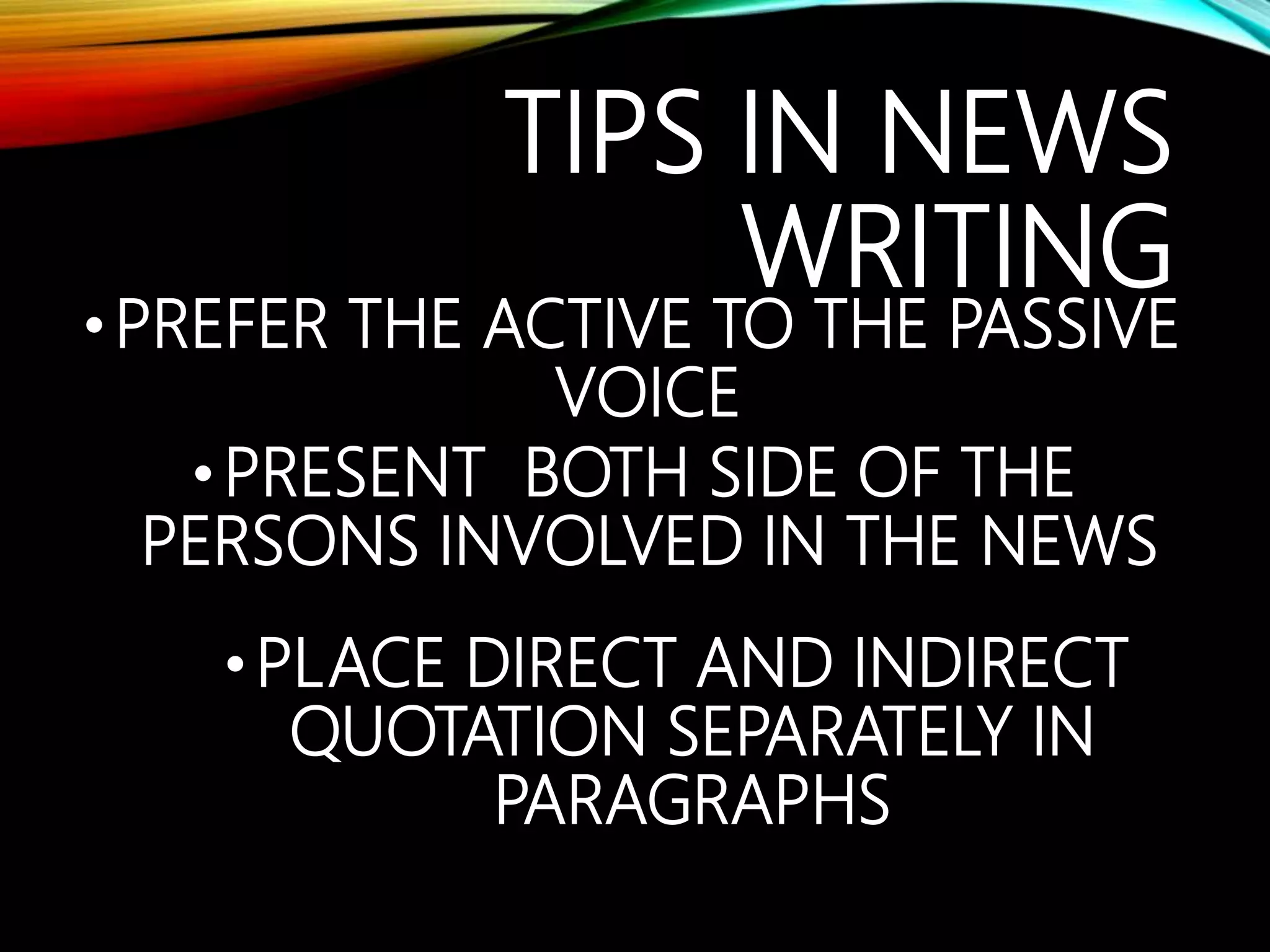 NEWS-WRITING.ppt