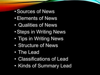 NEWS-WRITING.ppt