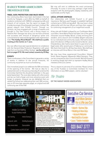 Hadley Wood News - June 2018 | PDF