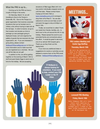 March 2012 FRG Newsletter | PDF