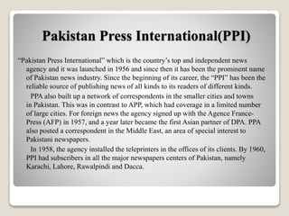 News agencies | PPT