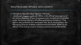 News agencies | PPT