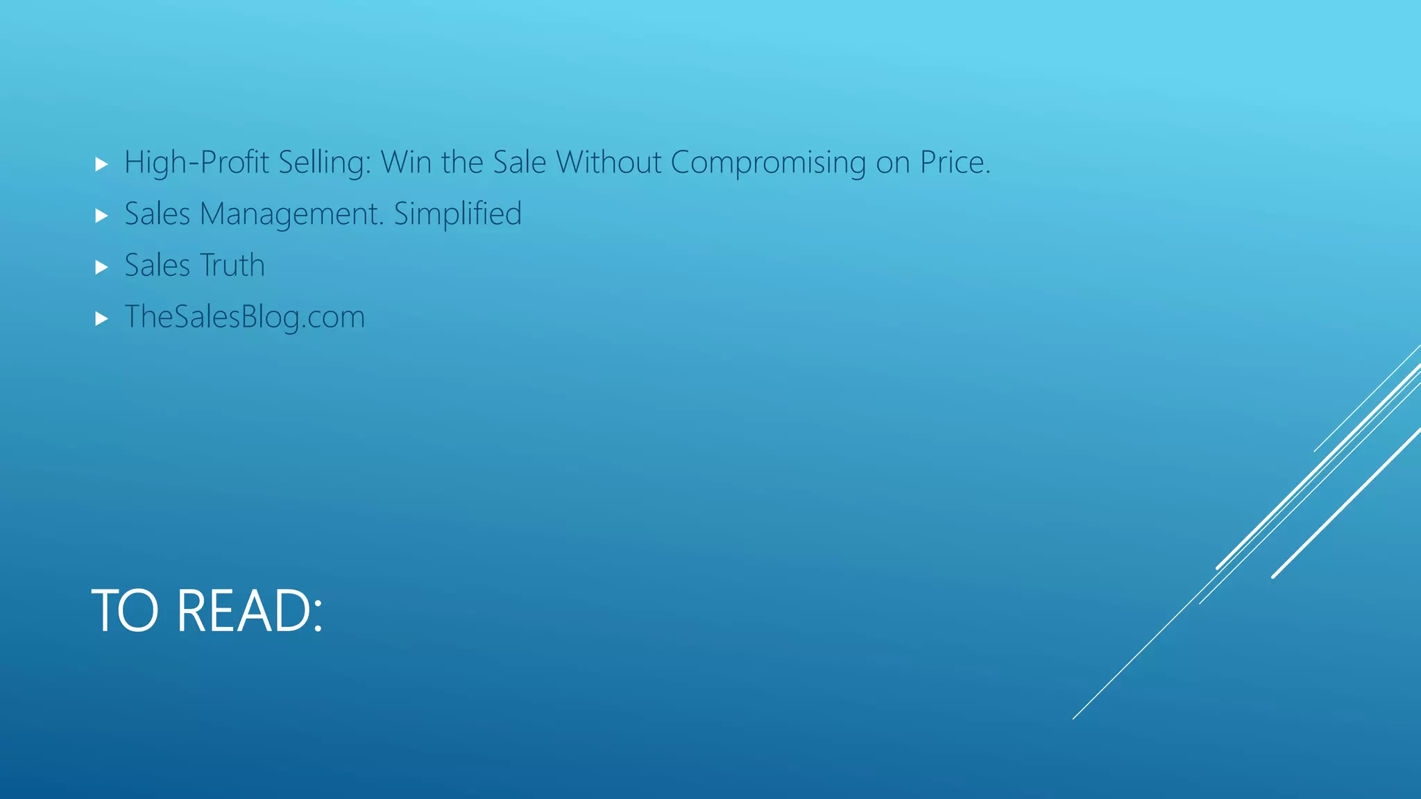 New Sales Simplified | PPTX