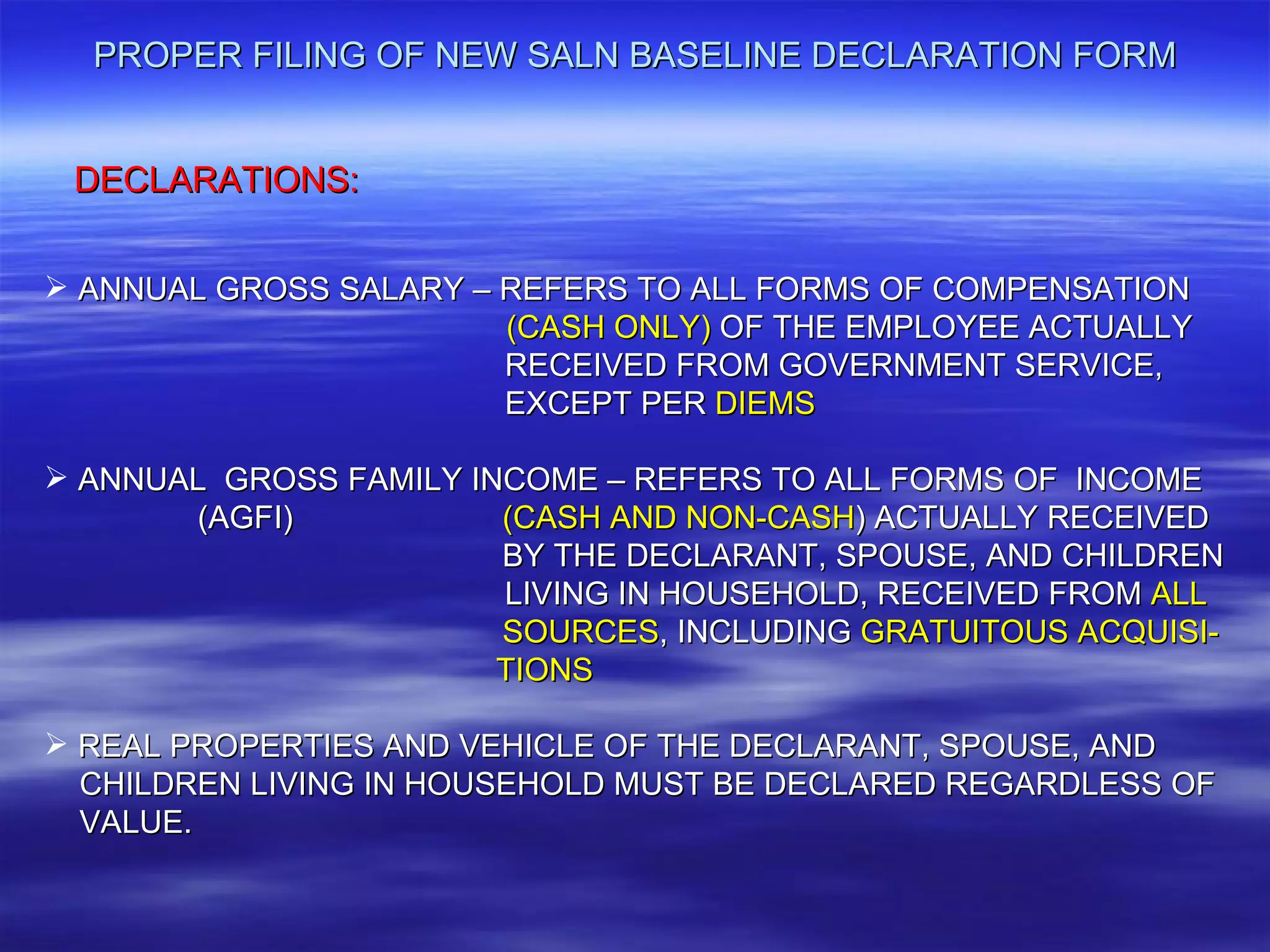 New saln presentation | PPT