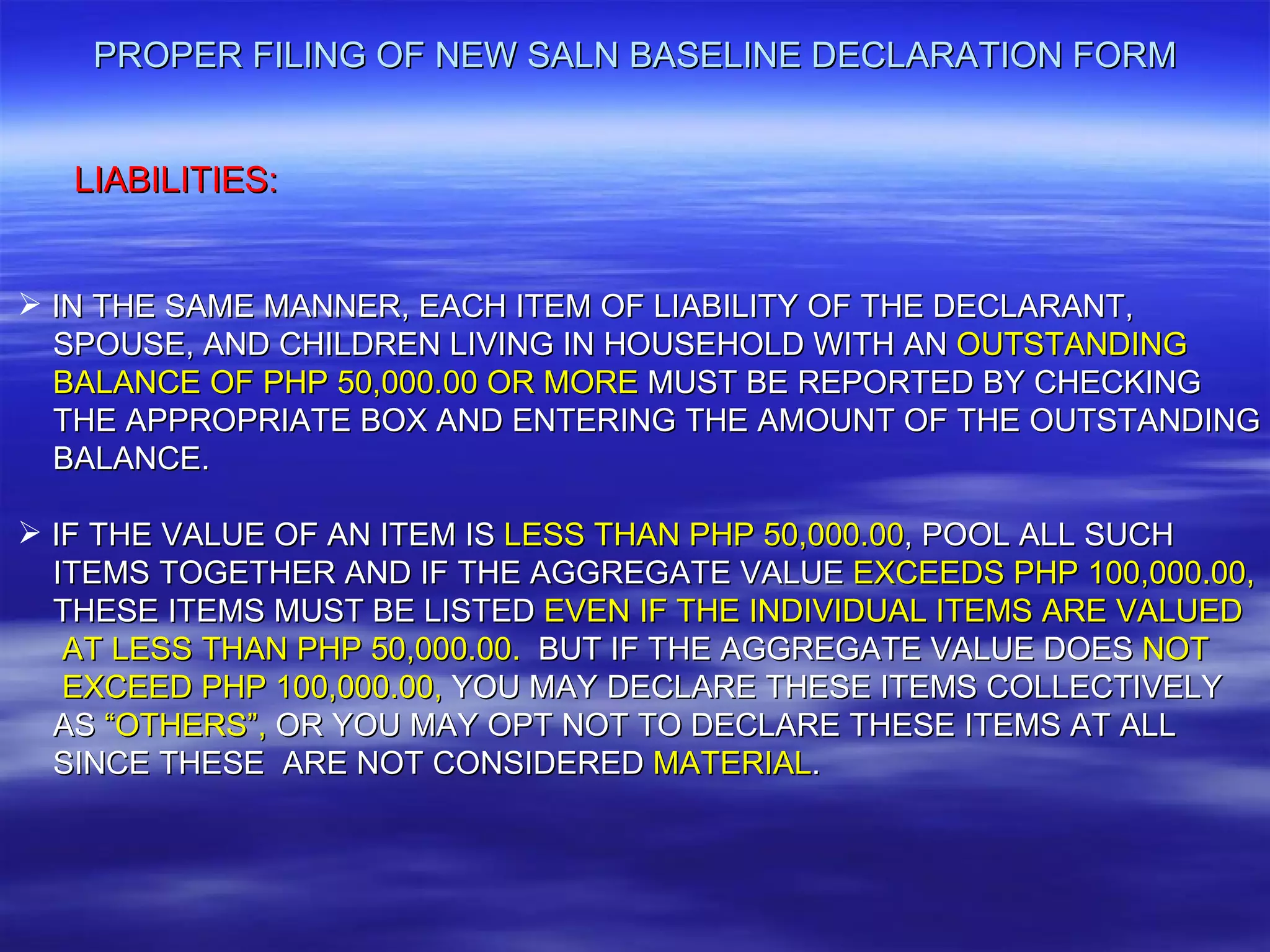 New saln presentation | PPT