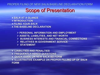 New saln presentation | PPT