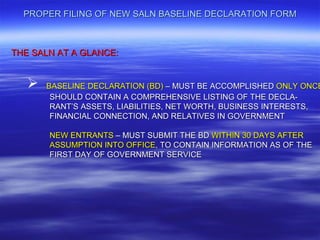 New saln presentation | PPT