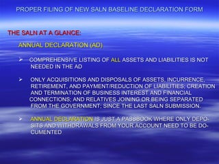 New saln presentation | PPT