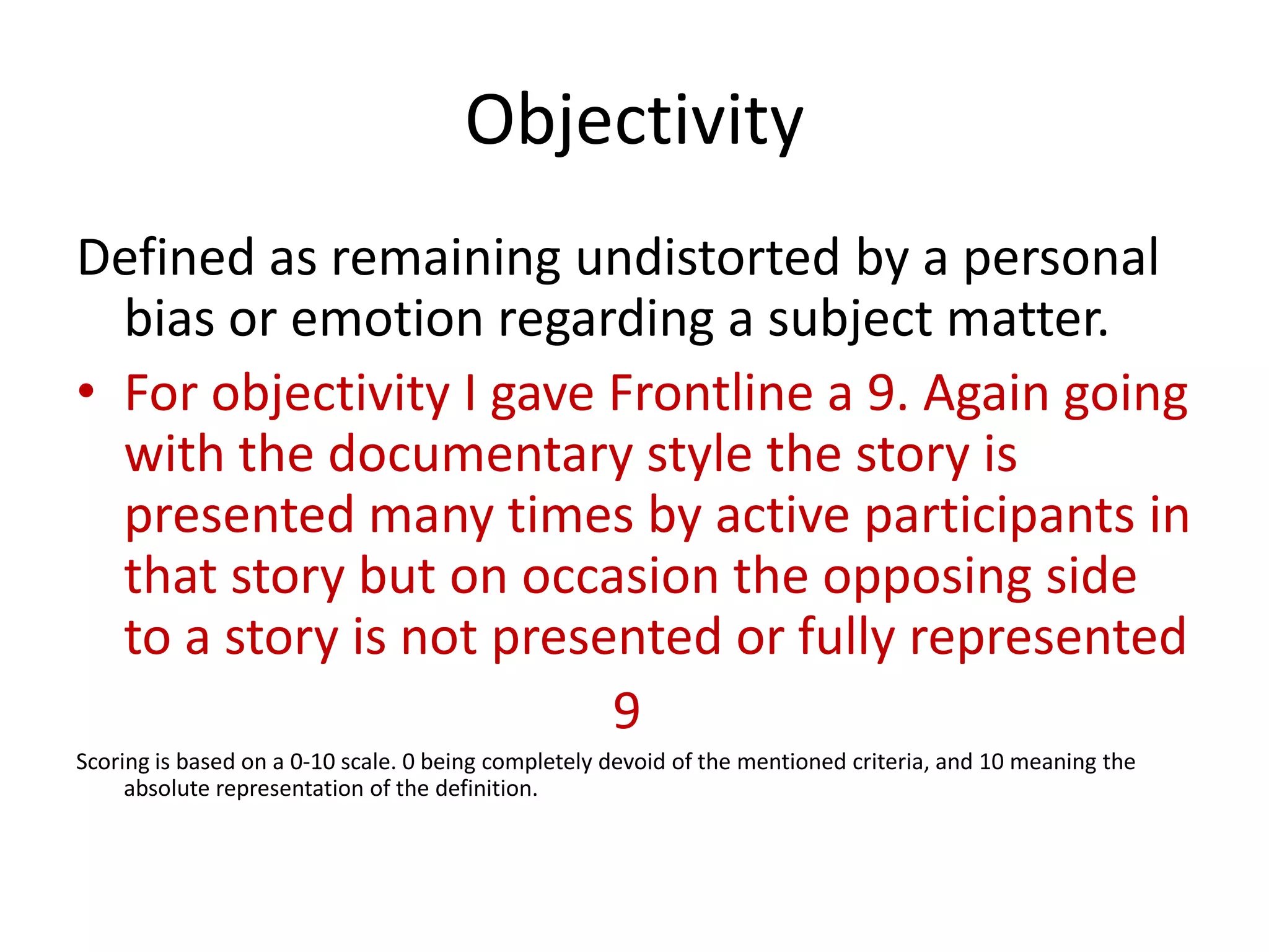 News analysis presentation | PPTX