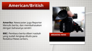 Inilah Dasar Dasar Ilmu dalam Dunia News Anchor | PPTX