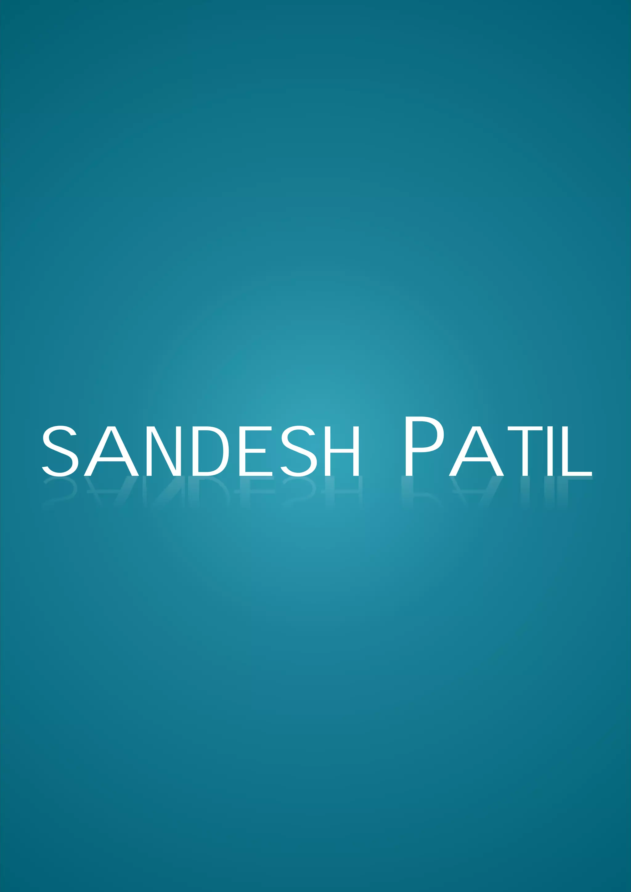 New sandesh_portfolio_low | PDF