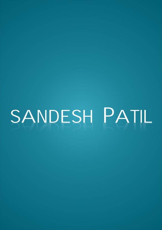 New sandesh_portfolio_low | PDF