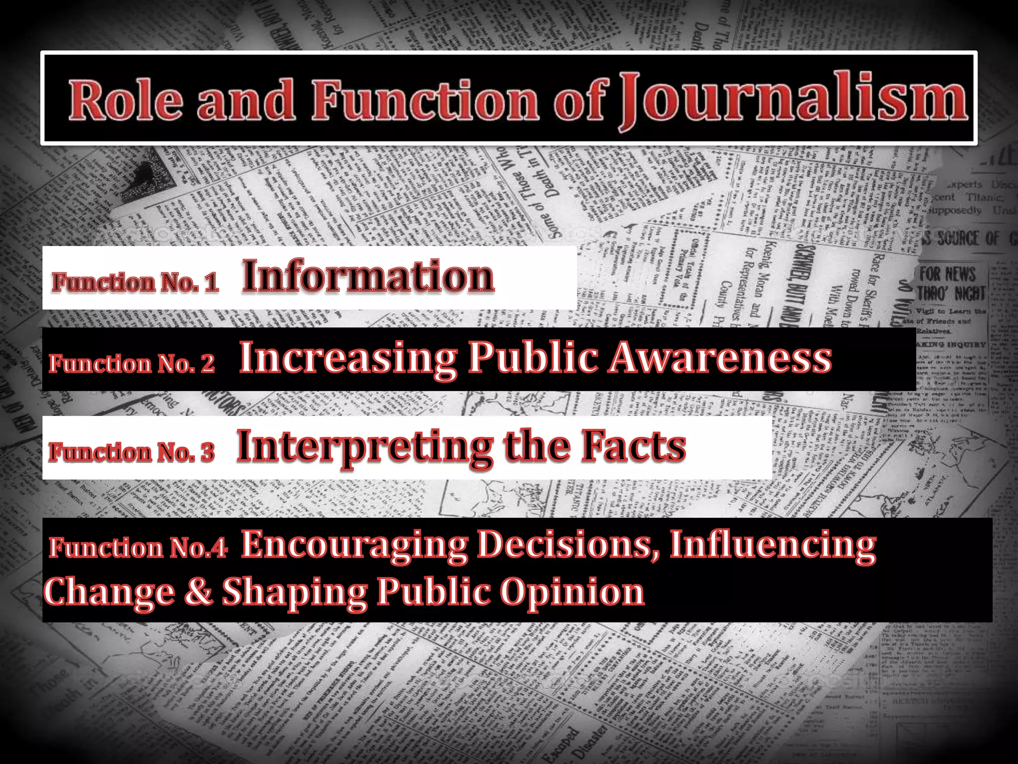 Introduction to Journalism | PPTX
