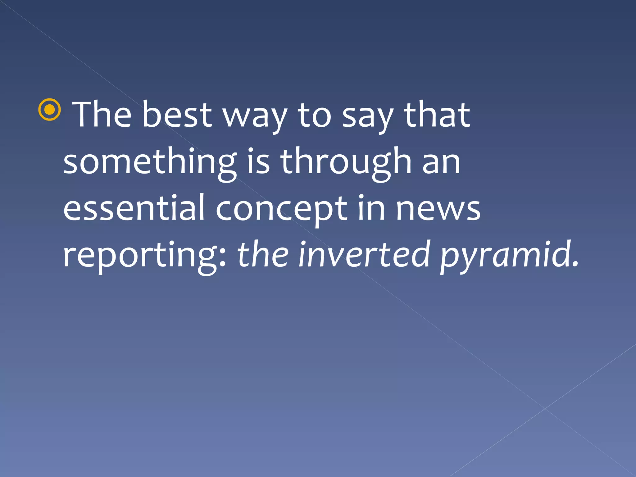 News article, elements of an article | PPT