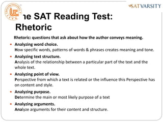 New SAT preparation guidelines | PPTX