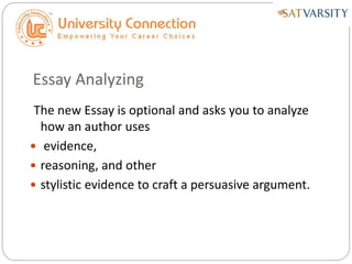 New SAT preparation guidelines | PPT