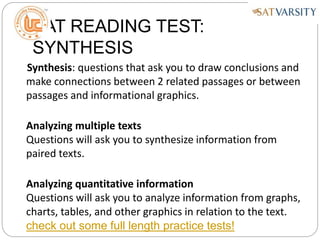 New SAT preparation guidelines | PPTX