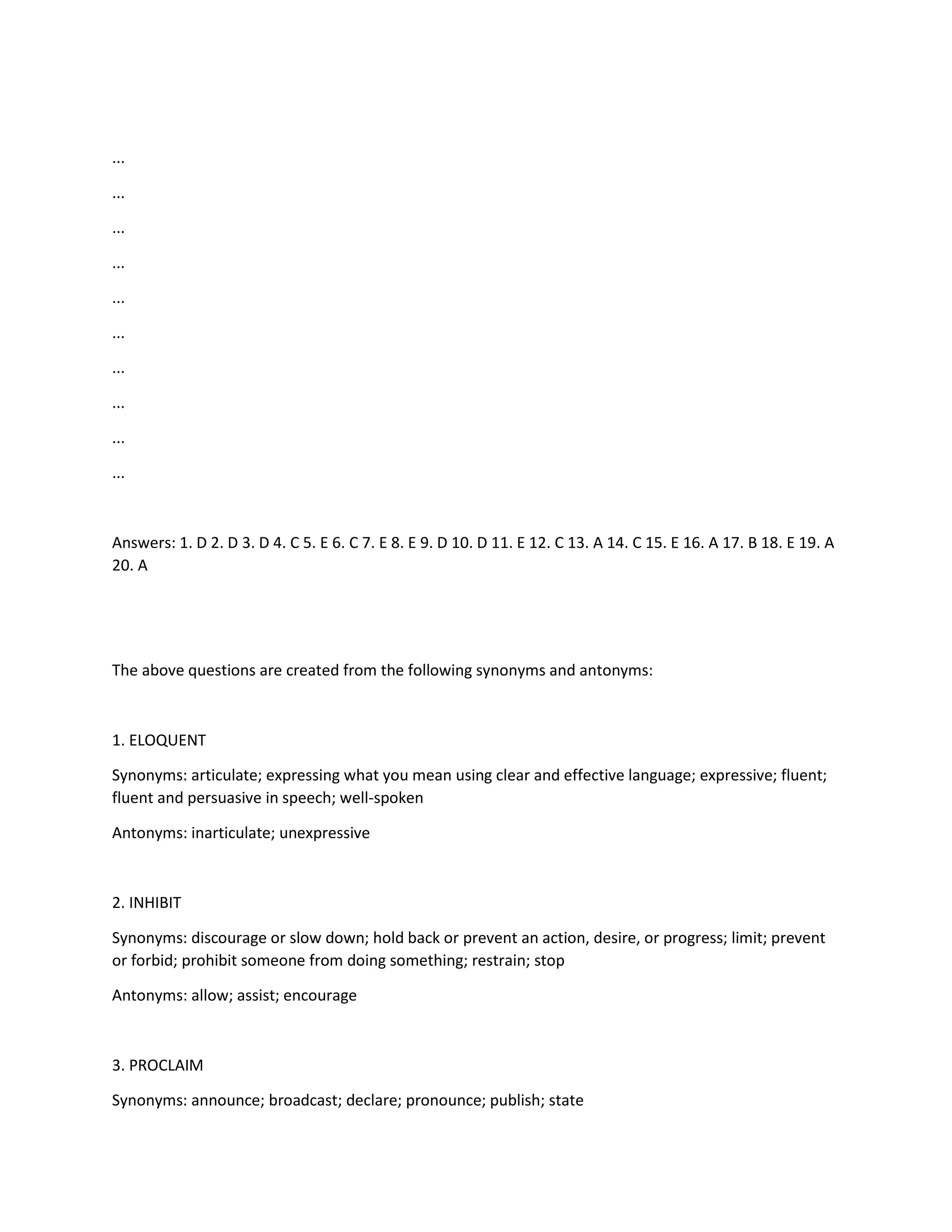 New Sat Vocabulary Workbook | PDF