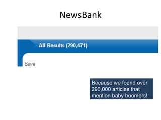 Newsbank - America's Newspapers | PPT