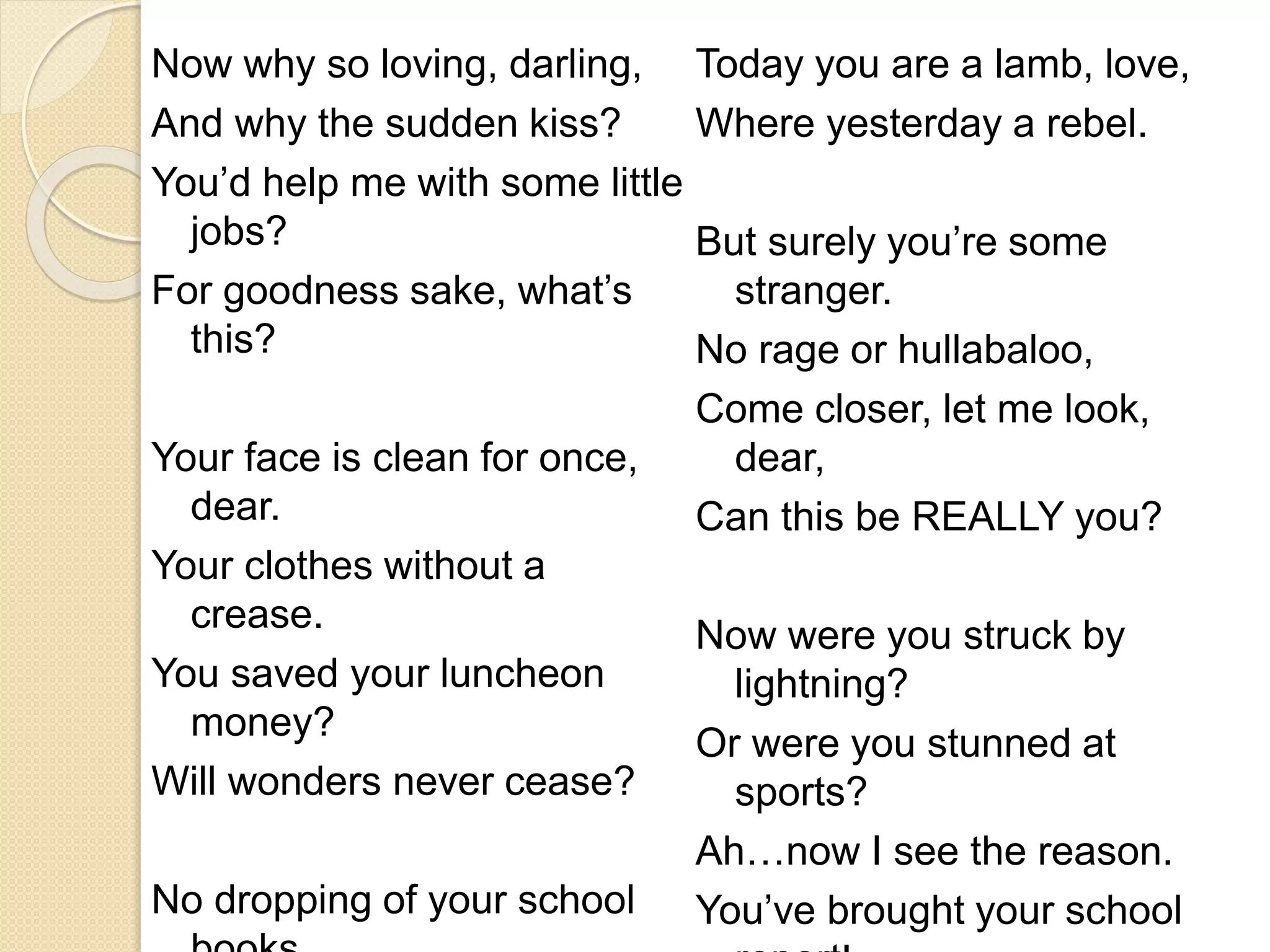 Newsbreak by Max Fatchen | PPTX