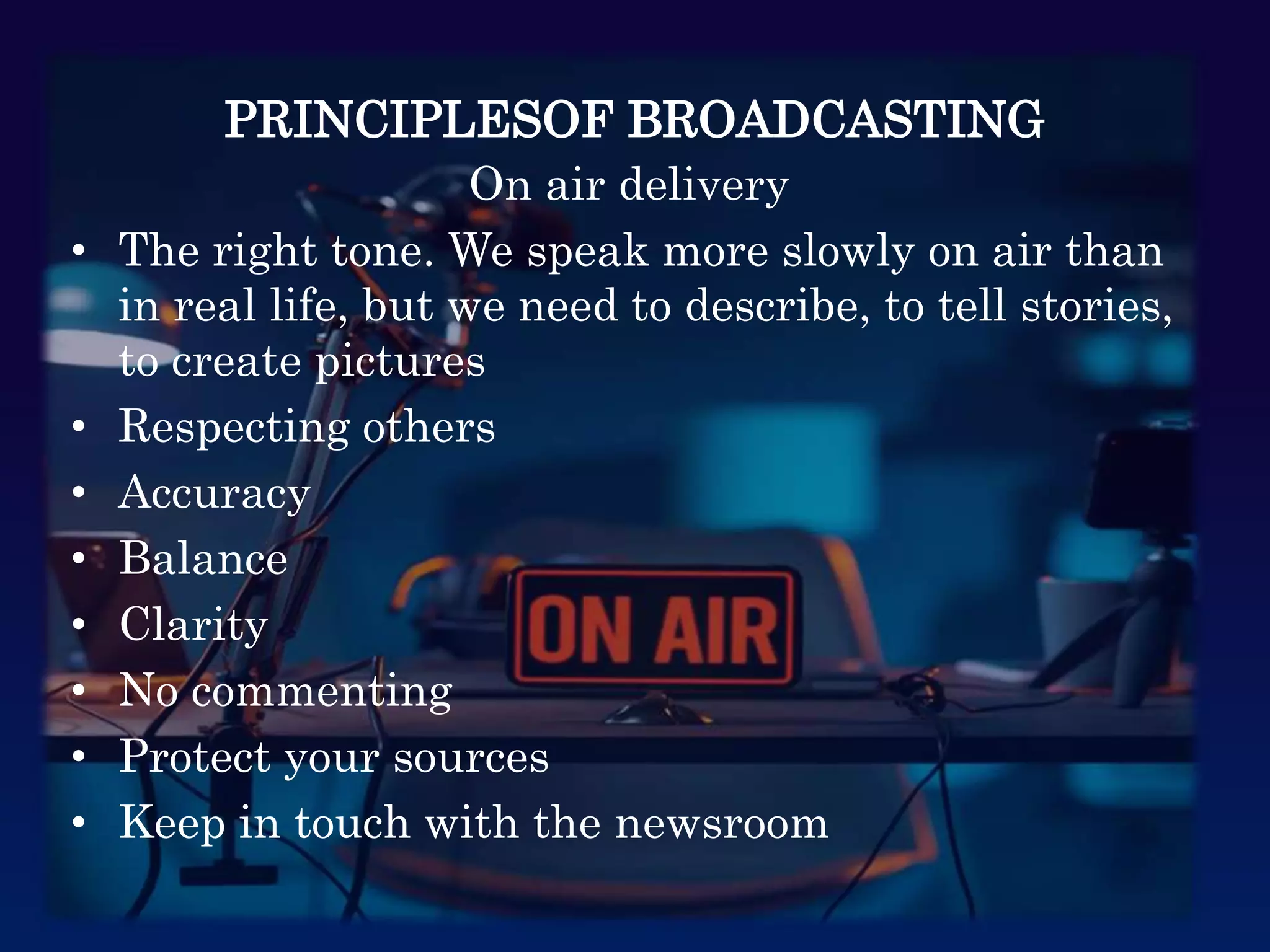 Newscasting | PPTX