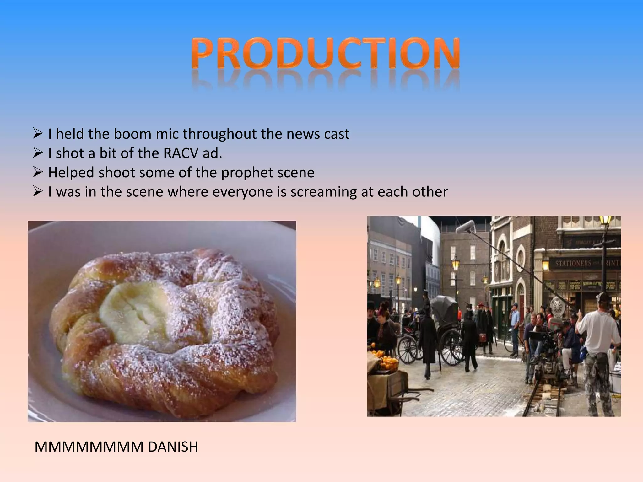 News cast presentation | PPT
