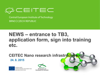 NEWS CEITEC Nano | PPT