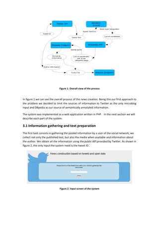 News construction from microblogging post using open data | PDF | Internet | Computing