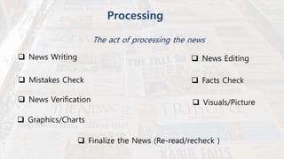 News Cycle presentation in pdf form for university students | PPT