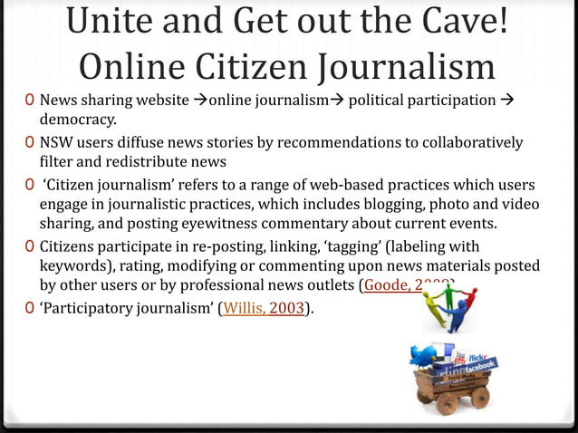 Introduction to News diffusion On News Sharing Website | PPT