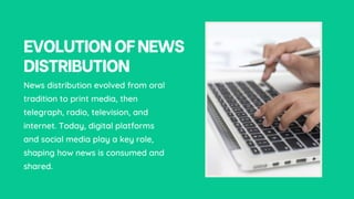 News Distribution Service. power point presentation | PPTX