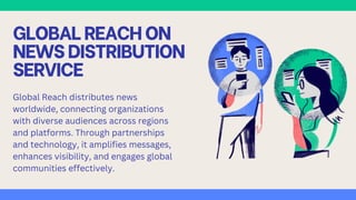 News Distribution Service. power point presentation | PPTX