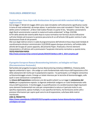 News doc ambiente febbraio 2020 | PDF | Free Download