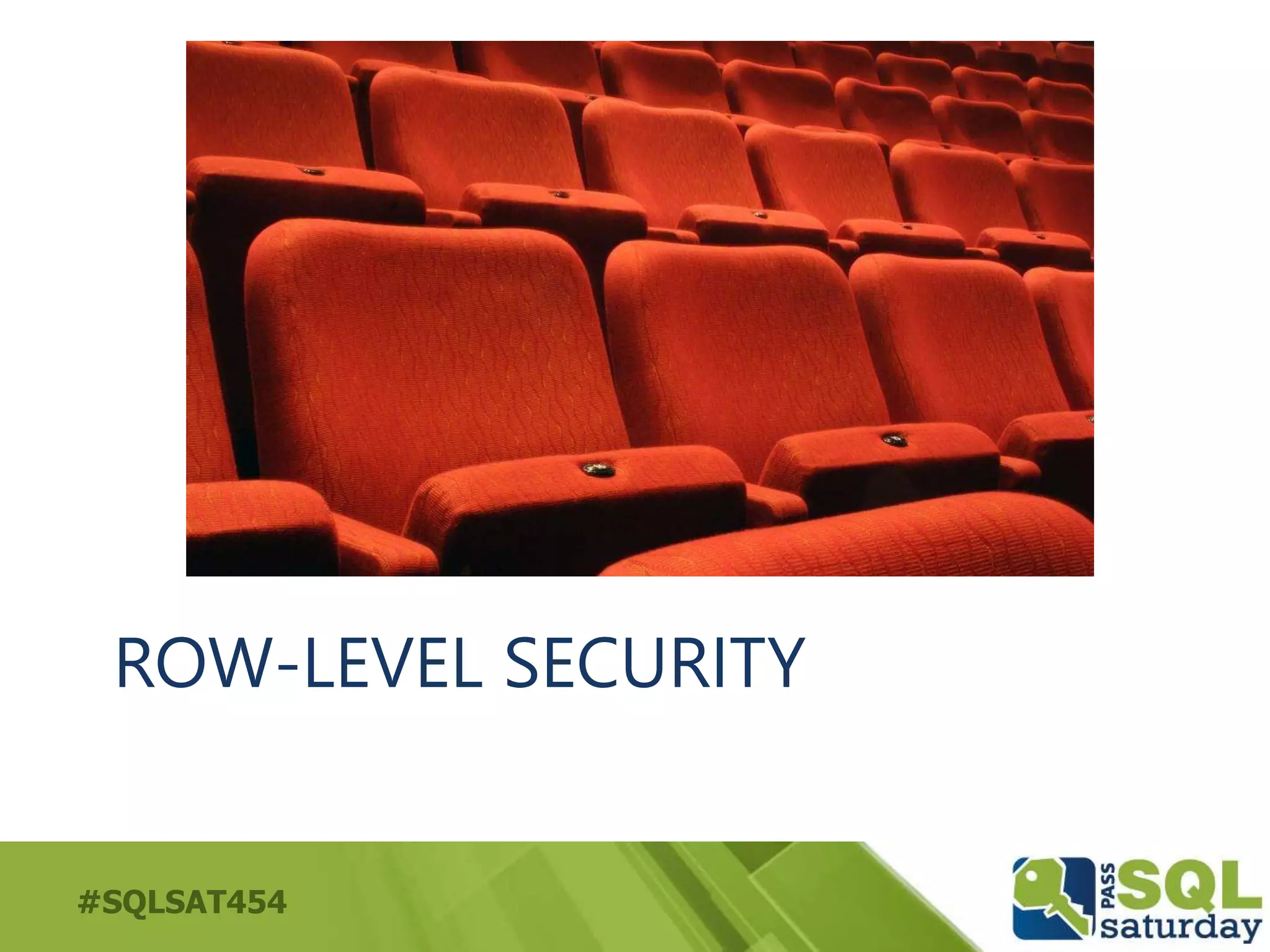 SQL Server 2016 New Security Features | PPT
