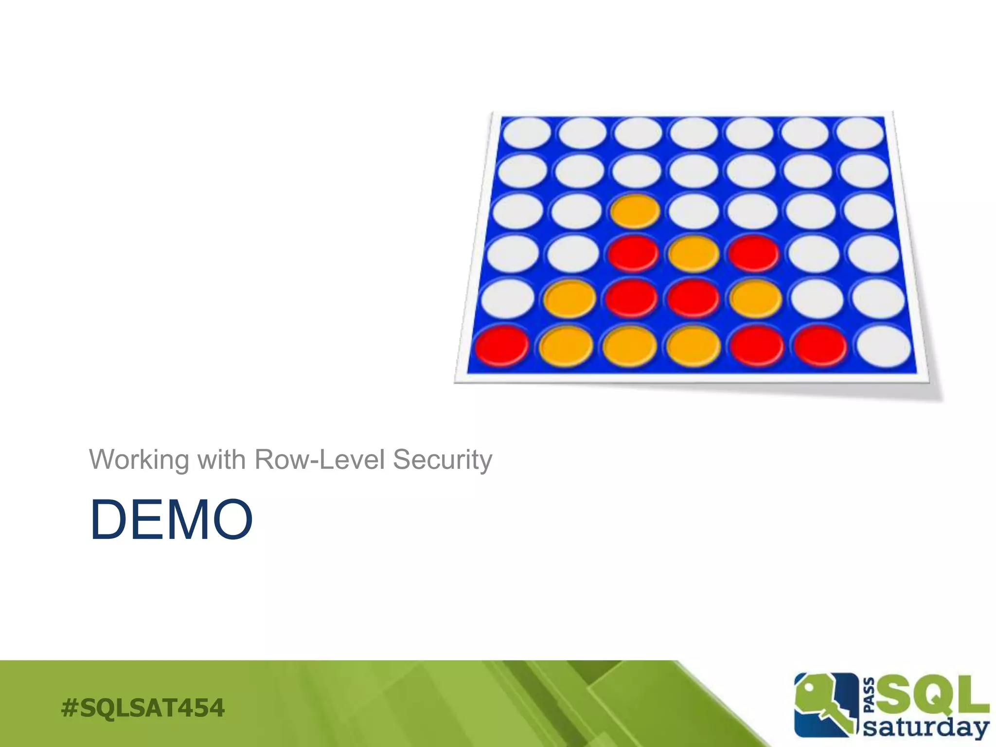 SQL Server 2016 New Security Features | PPT
