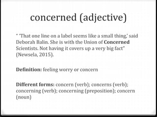 Newsela Too Much Sugar Vocabulary | PPTX