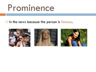 News elements powerpoint | PPT