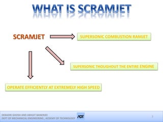 scramjet engine | PPTX