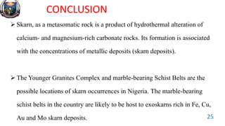SKARN DEPOSITS | PPTX