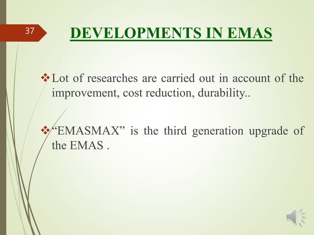 EMAS - Engineered Material Arrestor System | PPTX